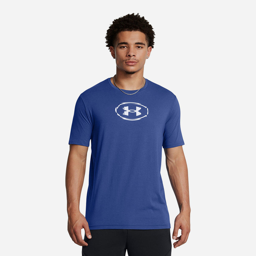 Áo Thun Nam Under Armour Slice Logo - Xanh Dương - UNDER ARMOUR ...