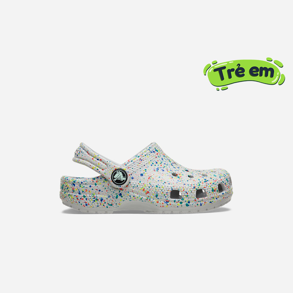 Giày Clog Trẻ Em Crocs Classic Glow Paint Splatter – Thoải Mái, Cá Tính ...