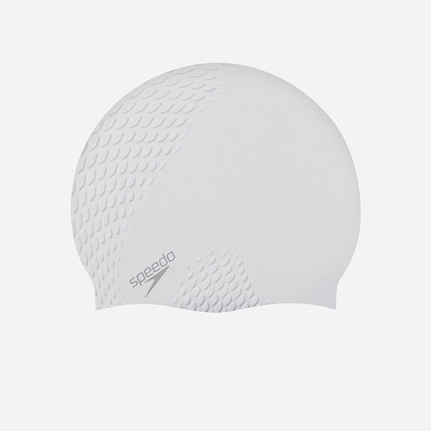 Mũ Bơi Người Lớn Speedo Bubble Active - Trắng – Supersports Vietnam