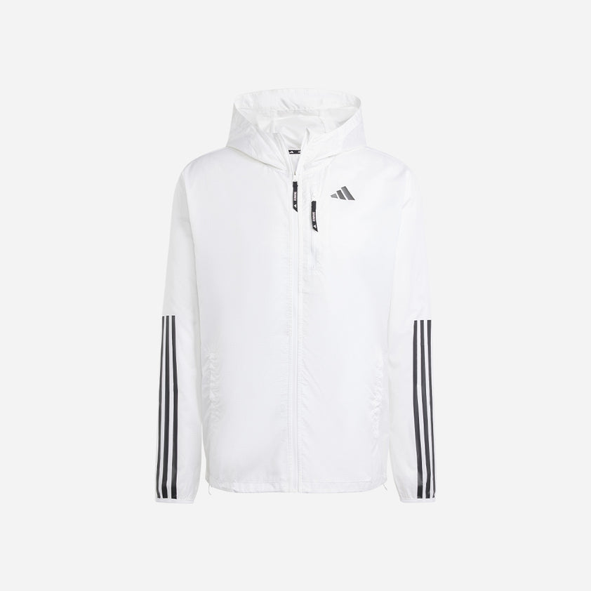 Áo Khoác Nam Adidas Own The Run 3-Stripes - Trắng - ADIDAS ...