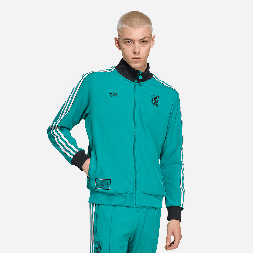 Áo Khoác Nam Adidas Liverpool Fc Terrace Icons Track - Xanh Dương ...